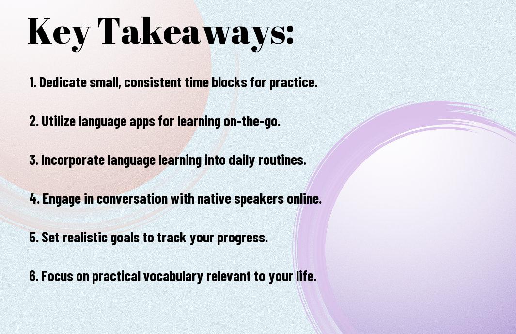 How to Learn a Language While Balancing a Busy Schedule - Jhere