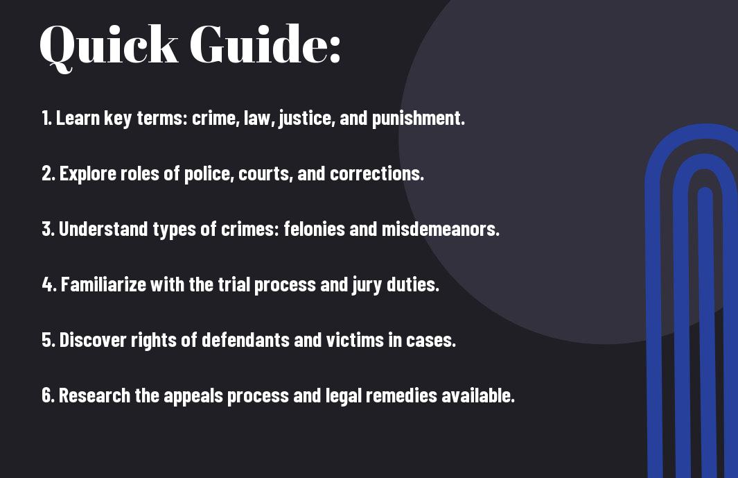 A Beginner’s Guide To Understanding The Criminal Justice System – Key ...
