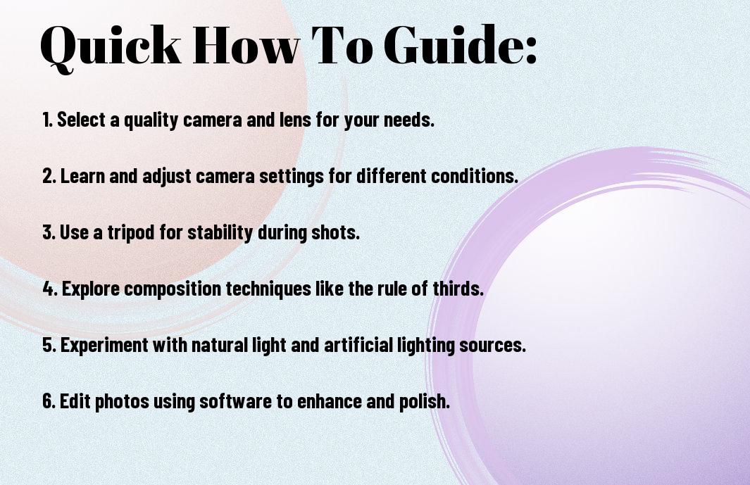 Thorough How-to Guide For Professional-Looking Photography – A Beginner ...