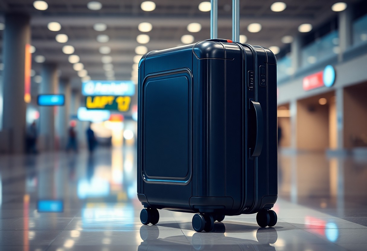 Carry-On Luggage with Advanced Security Features – Ben Lovegrove