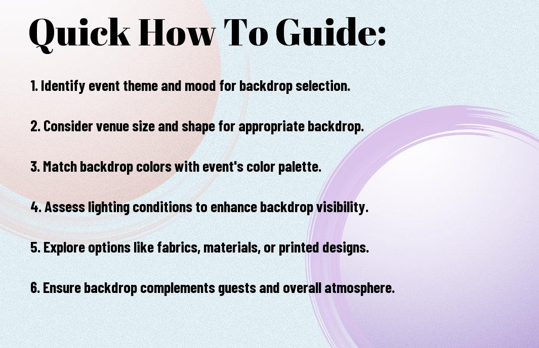 How To Choose The Right Backdrops For Your Los Angeles Event ...