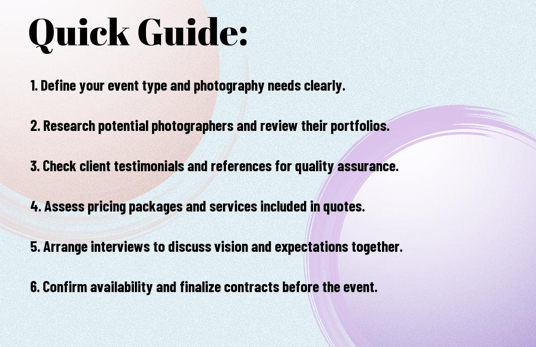 The Ultimate Guide To Choosing The Right Corporate Event Photographer ...