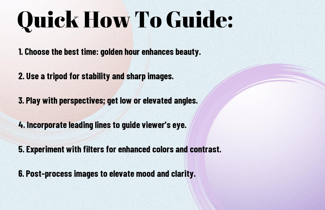 Creative How-To Tips For Breathtaking Landscape Photography ...