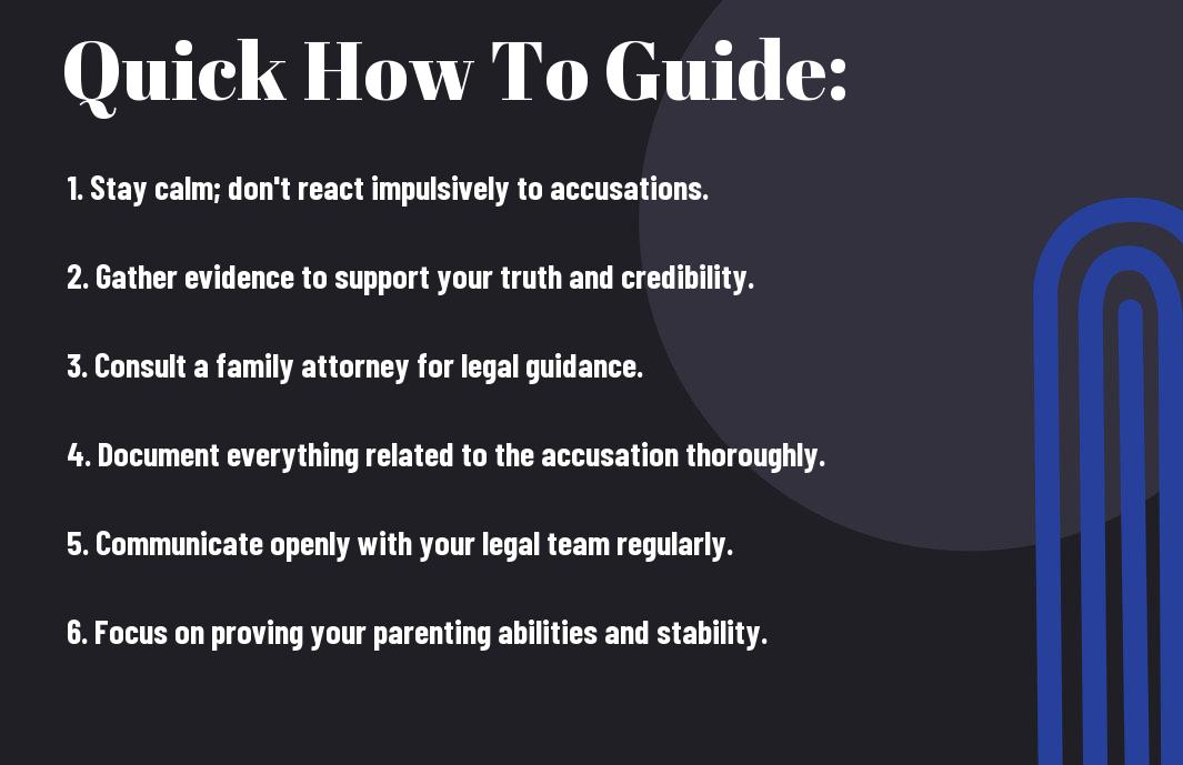 How to Handle False Accusations in a Custody Battle - Child Custody ...
