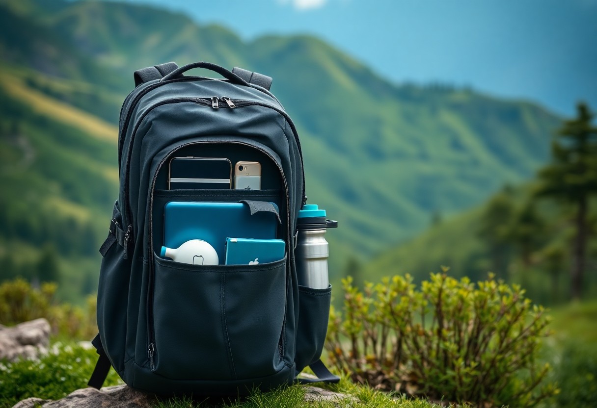 EcoHub Backpack – Sustainable Travel Meets Modern Functionality – Ben ...