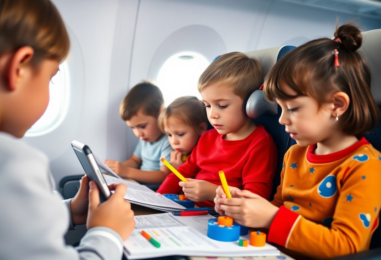 Keeping Kids Entertained on Long Flights – Activities and Gadgets – Ben ...