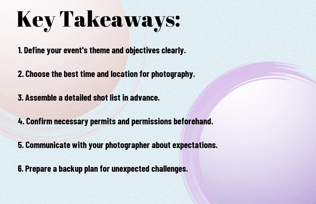 The Ultimate Checklist For Planning Your Montreal Event Photography ...