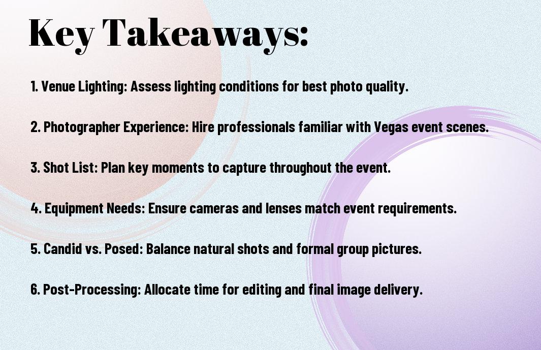 Key Elements To Consider When Planning Your Las Vegas Event Photography ...