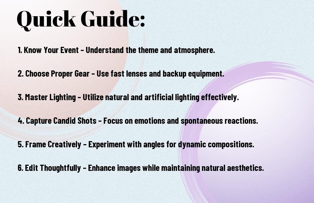 Capturing Moments - The Ultimate Guide To Event Photography In Miami ...