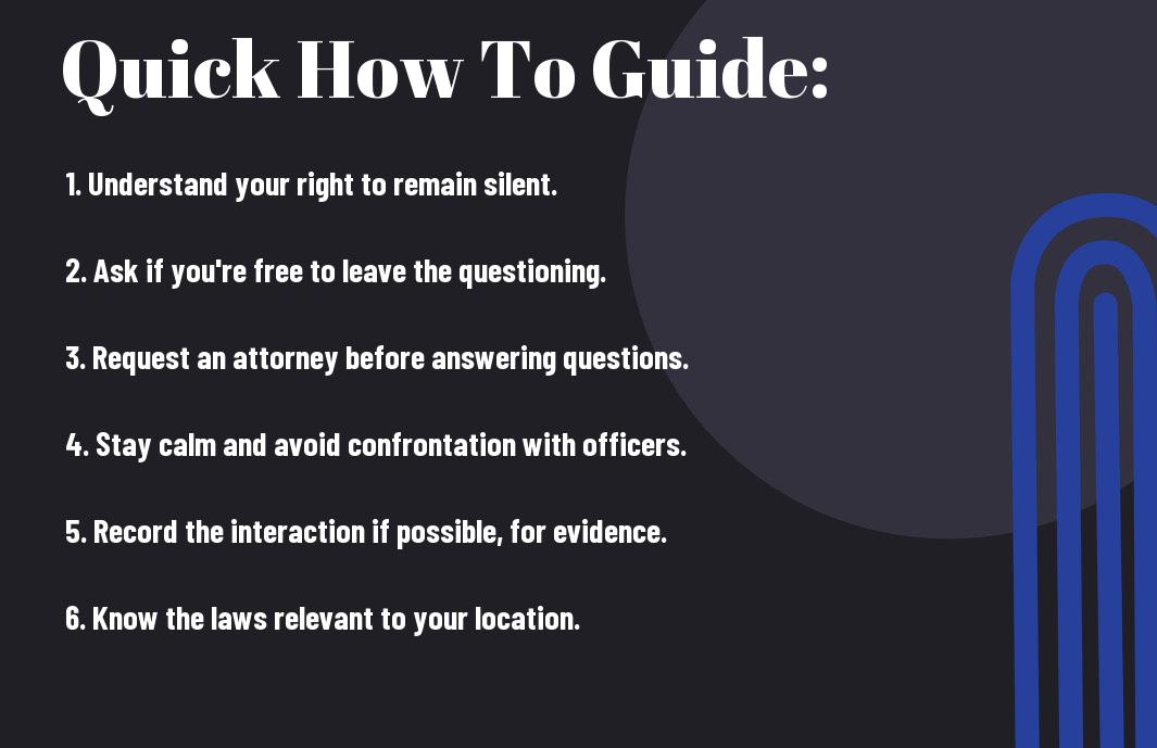 Know Your Rights – What To Expect During Police Questioning And How To ...