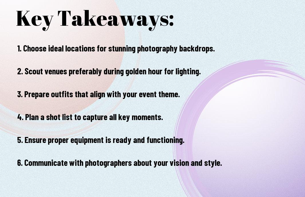 The Ultimate Checklist For A Flawless Los Angeles Event Photoshoot ...