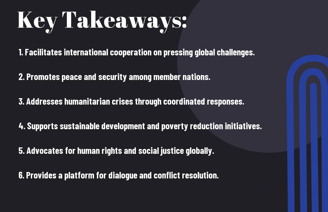 The Role of the United Nations in Addressing Global Issues – Feet in ...