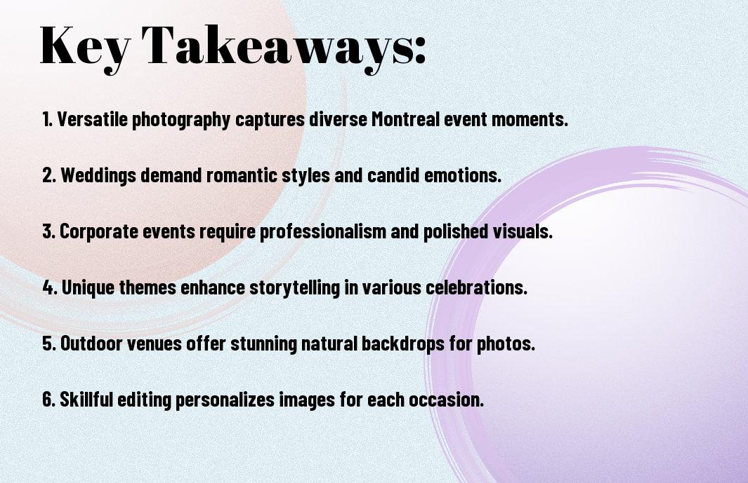 From Weddings To Corporate Events - Versatile Photography Styles For ...